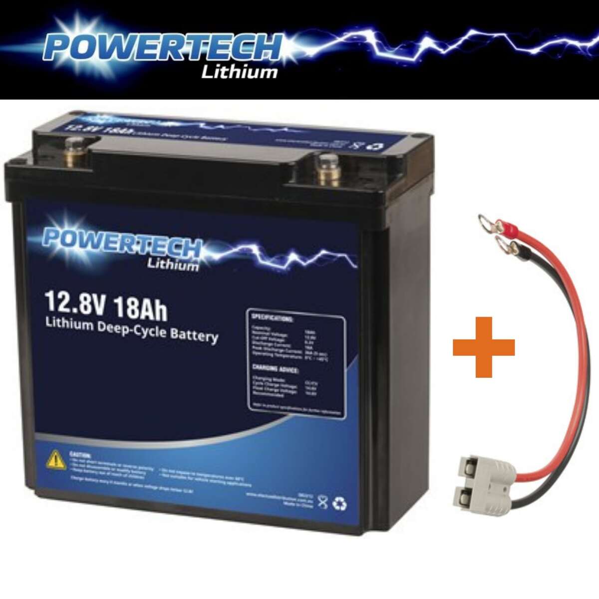12V Battery Lithium Deep Cycle LiFePO4 18Ah BMS 230Wh Marine Sealed Power Lead 12V Battery Lithium Deep Cycle LiFePO4 18Ah BMS 230Wh Marine Sealed Power Lead
